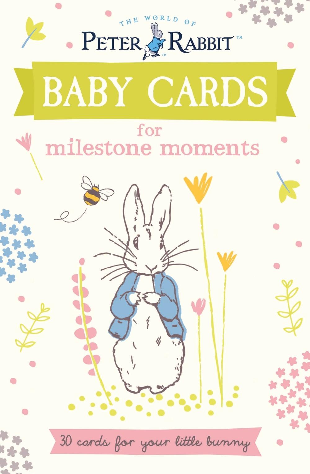 Peter Rabbit Baby Cards: for Milestone Moments by Puffin, Hardcover ...