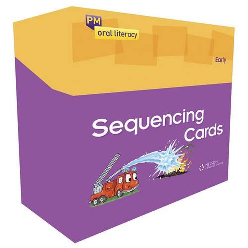 PM Oral Literacy Sequencing Cards Early Box Set, 1st Edition by Annette ...