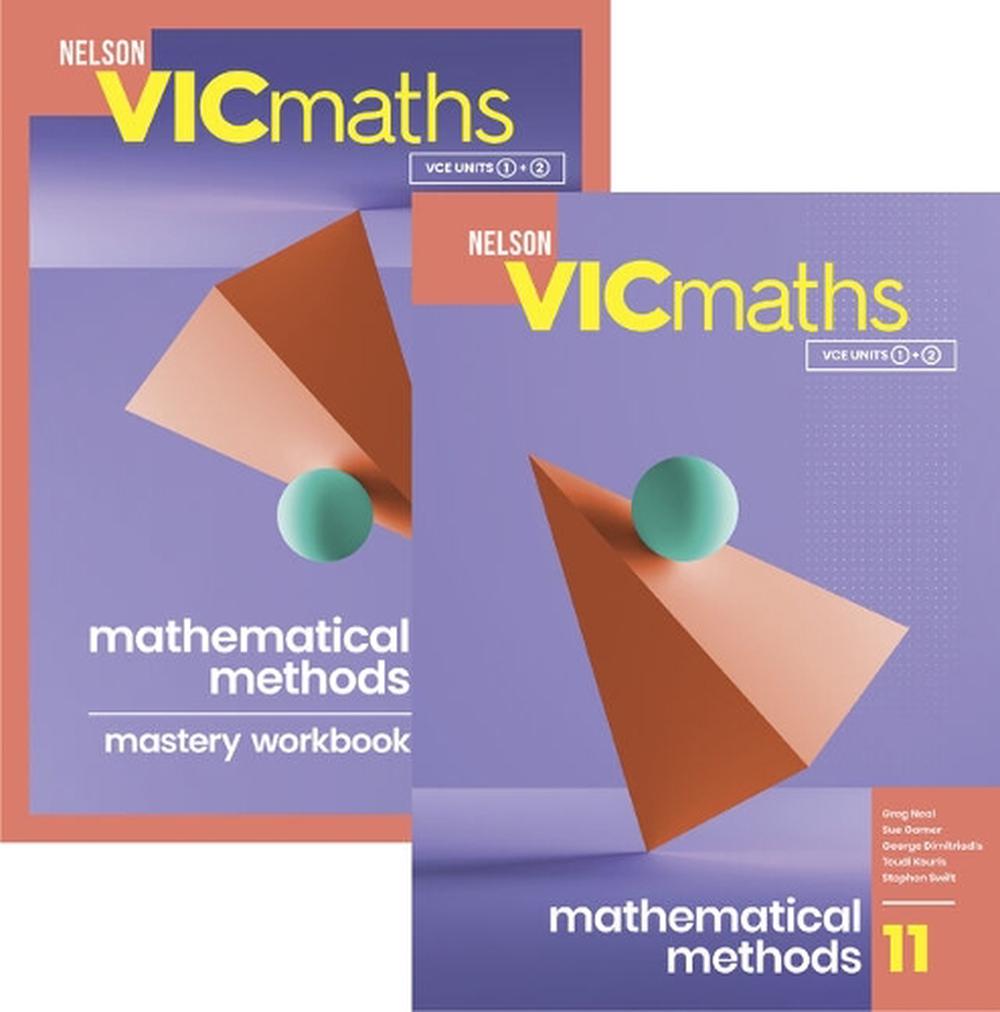 Nelson VicMaths 11 METHODS SB WB Value Pack with Nelson MindTap 15 ...