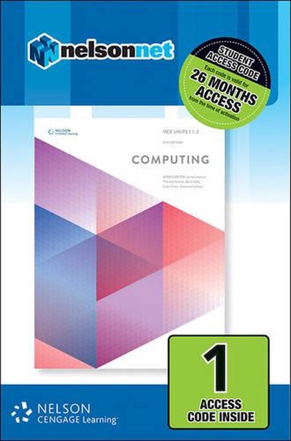 Vce Computing Units 1and2 1 Code Access Card 9780170364768 Buy Online