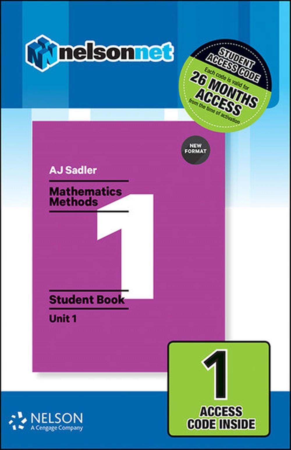 Mathematics Methods Unit 1 1ac by Alan J. Sadler, 9780170390392 | Buy online at The Nile