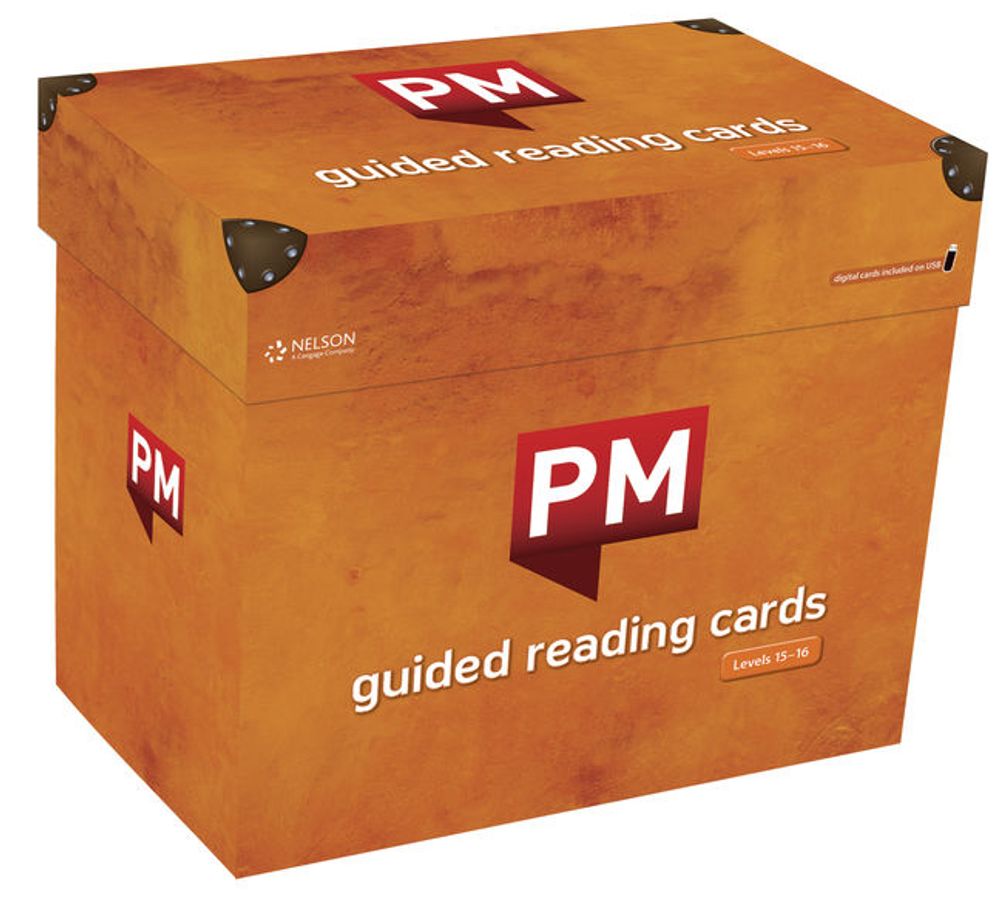 PM Orange Guided Reading Cards Level 15-16 X 20 with USB by Various ...