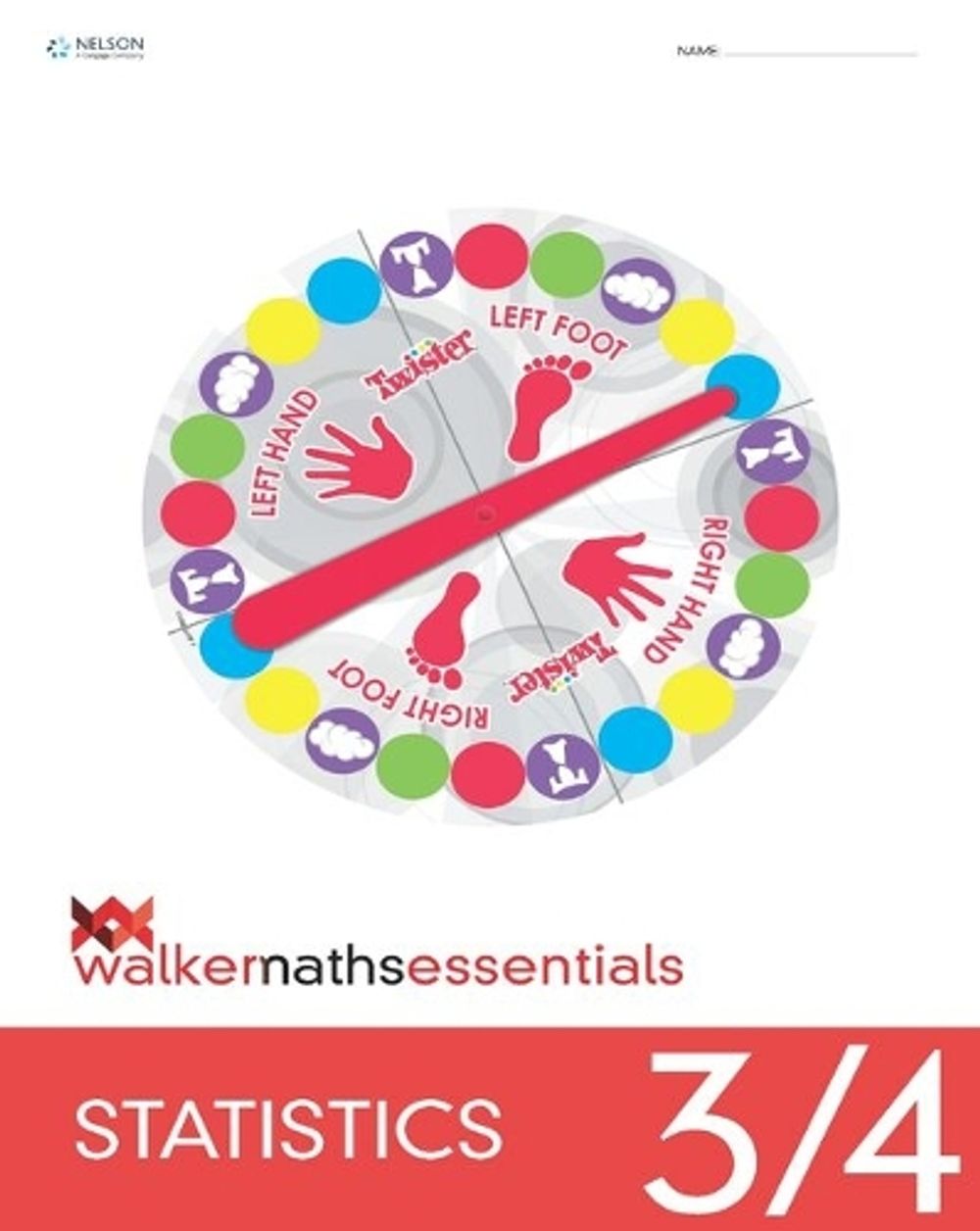 Walker Maths Essentials Statistics 3/4 WorkBook by Charlotte Walker ...