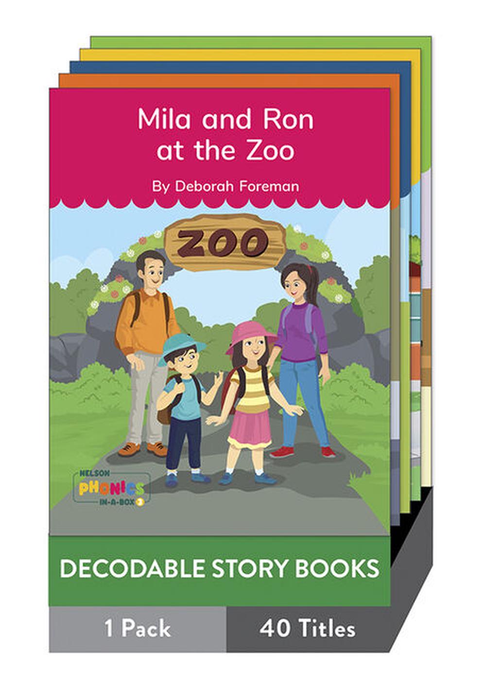 Nelson Phonics-in-a-Box 3: Decodable Story Books x 40 by Various ...