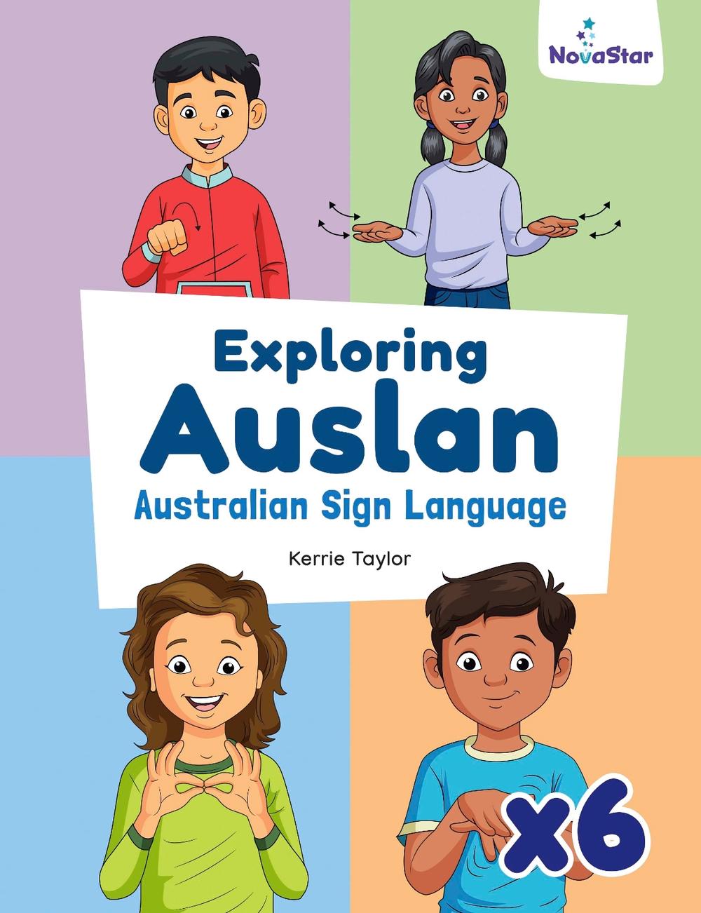 Exploring Auslan: Australian Sign Language x 6 by Kerrie Taylor ...