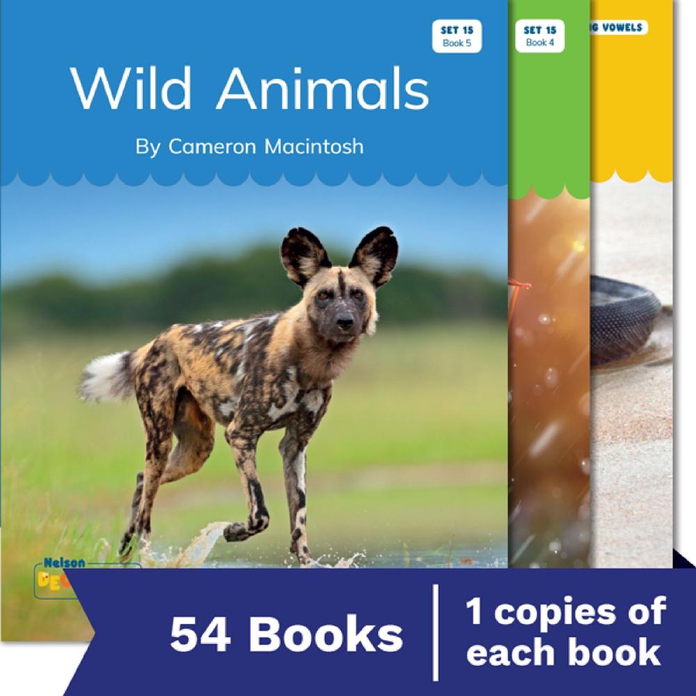 Nelson Decodable Readers Sets 15-20 + Supplemental Non-Fiction Pack x54 ...