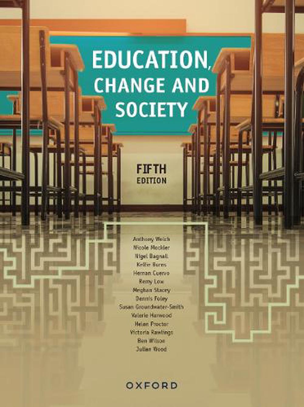 Education, Change and Society, 5th Edition by Nigel Bagnall, Paperback ...