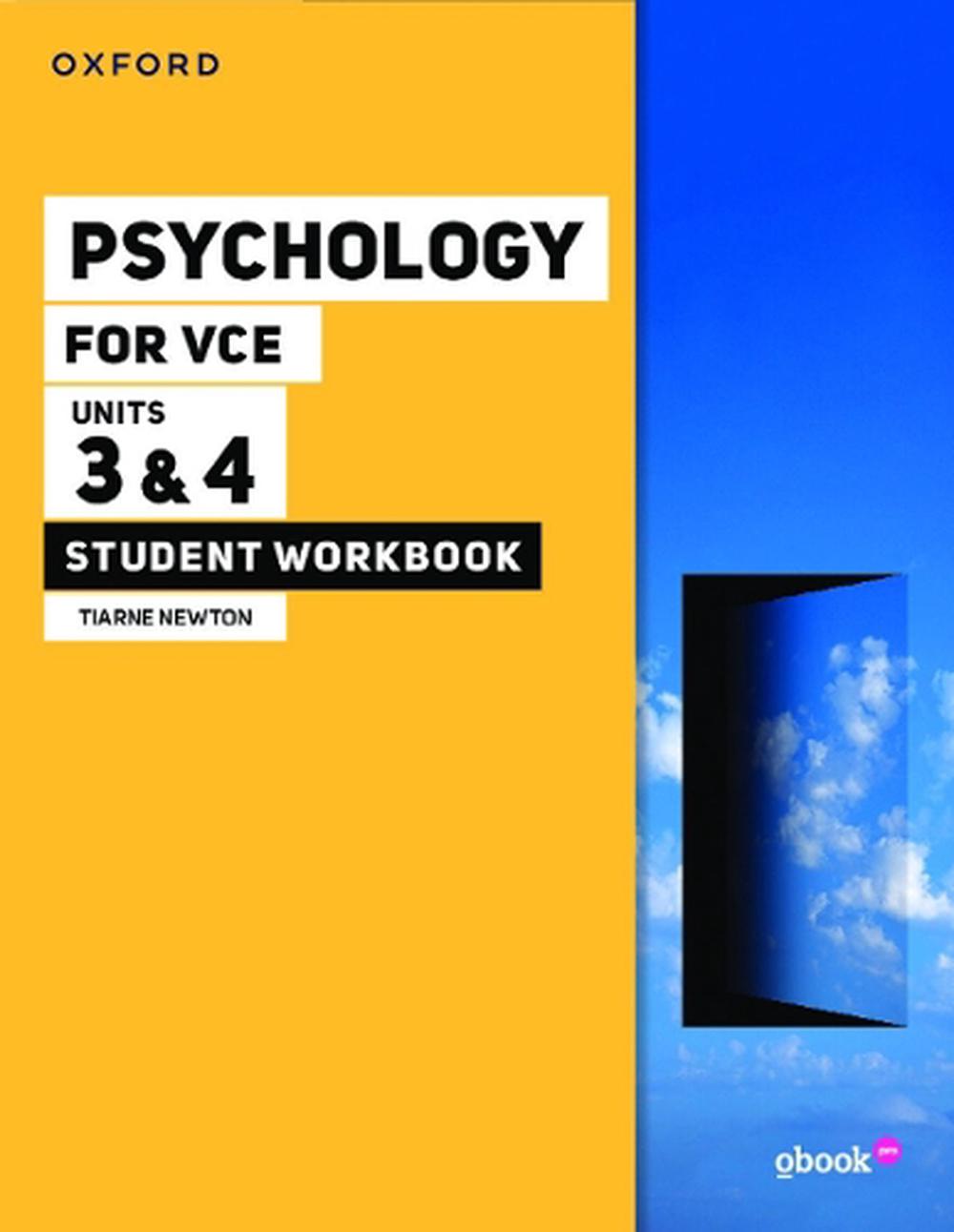 Psychology for VCE Unit 3 & 4 Student Workbook+obook pro by Newton ...
