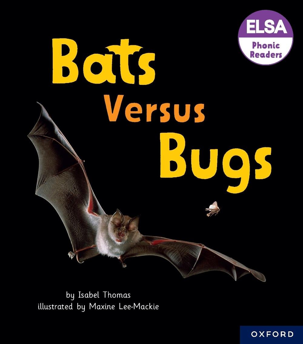 ELSA Phonic Readers Bats versus Bugs by Thomas, Paperback ...