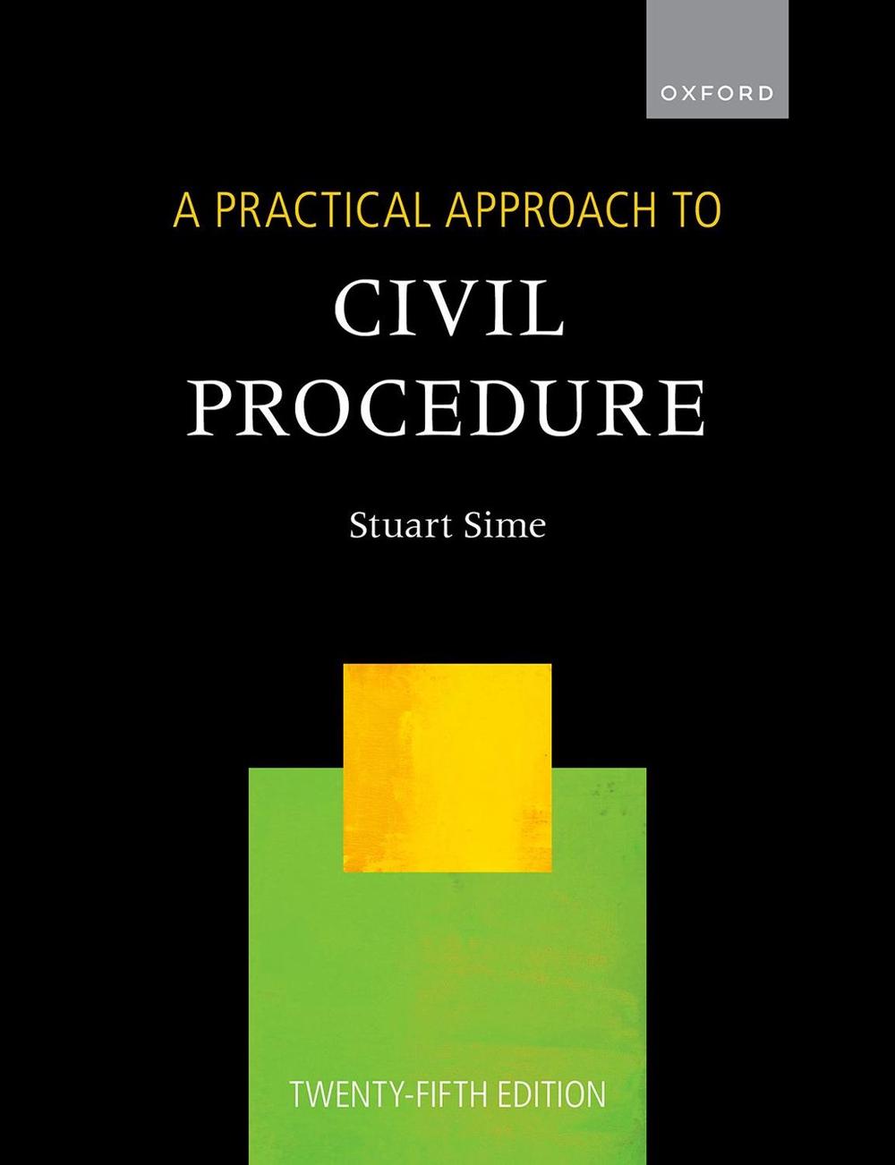 A Practical Approach to Civil Procedure by Stuart Sime, Paperback ...
