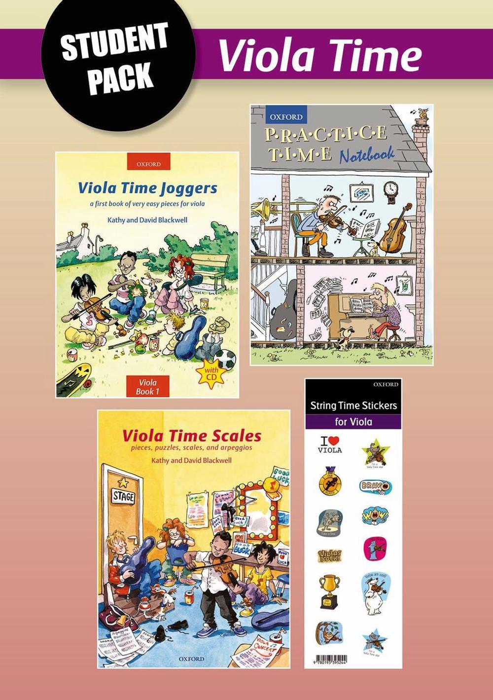 Viola Time Student Pack, Book & Merchandise, 9780193526488 | Buy online ...
