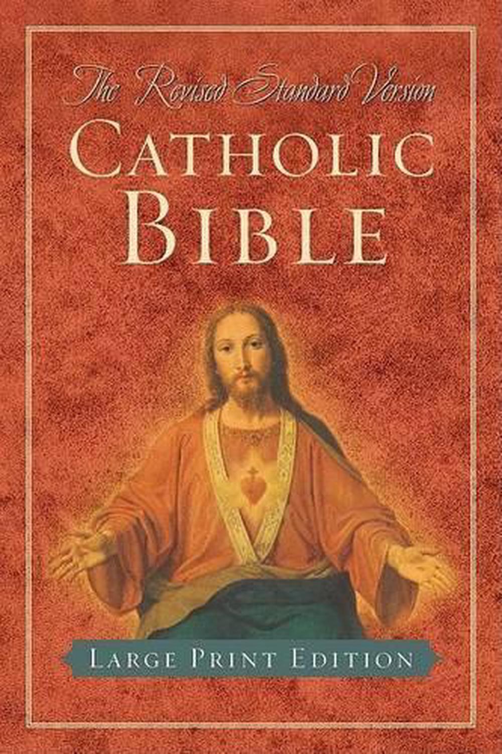 Catholic Bible RSV Large Print By Oxford University Press Hardcover 