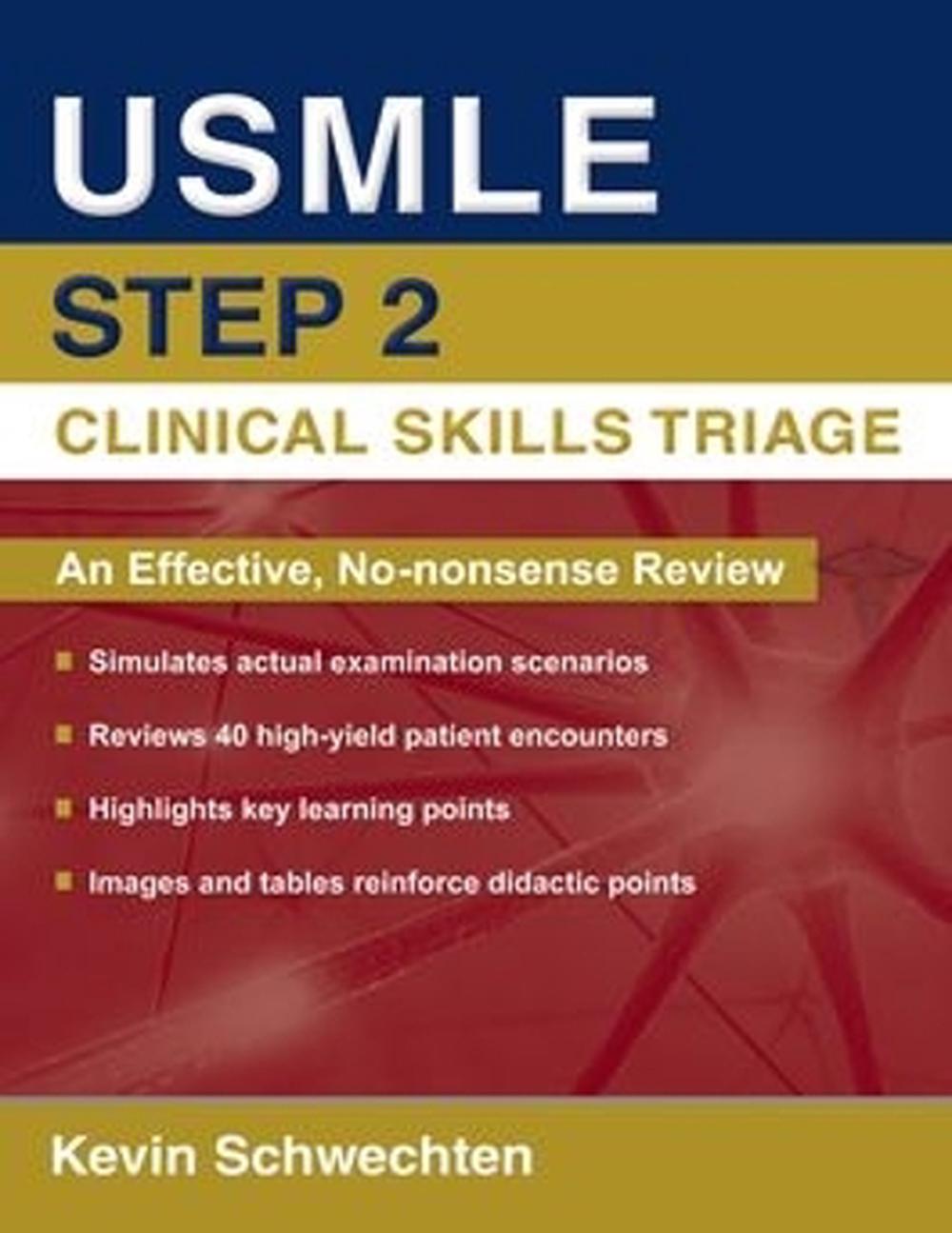 USMLE Step 2 Clinical Skills Triage by Kevin Schwechten, Paperback ...