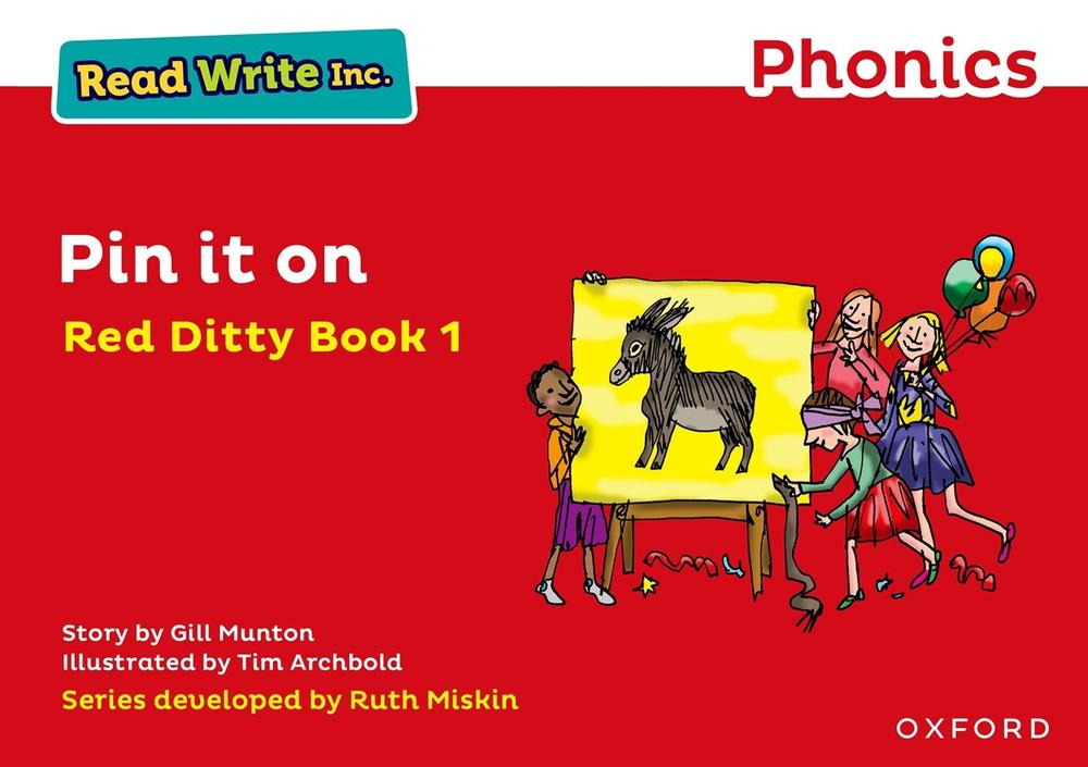 Read Write Inc. Phonics: Pin It On (Red Ditty Book 1) by Gill Munton ...