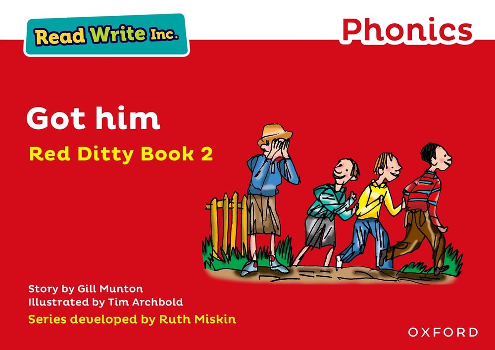 Read Write Inc. Phonics: Got Him (Red Ditty Book 2) by Gill Munton ...