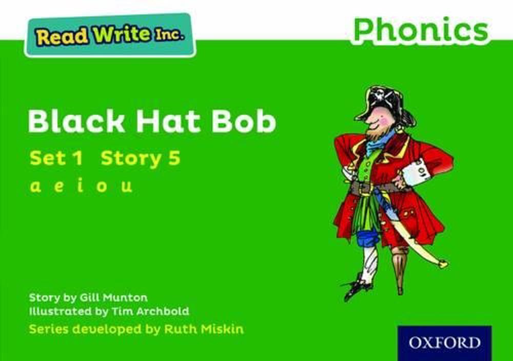 Read Write Inc. Phonics: Black Hat Bob (Green Set 1 Storybook 5) by ...