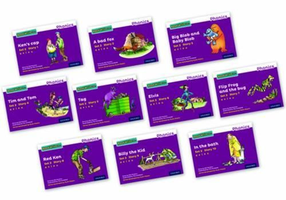 Read Write Inc. Phonics: Purple Set 2 Core Storybooks (Mixed Pack of 10 ...