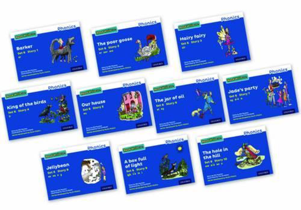Read Write Inc. Phonics: Blue Set 6 Core Storybooks (Mixed Pack of 10 ...
