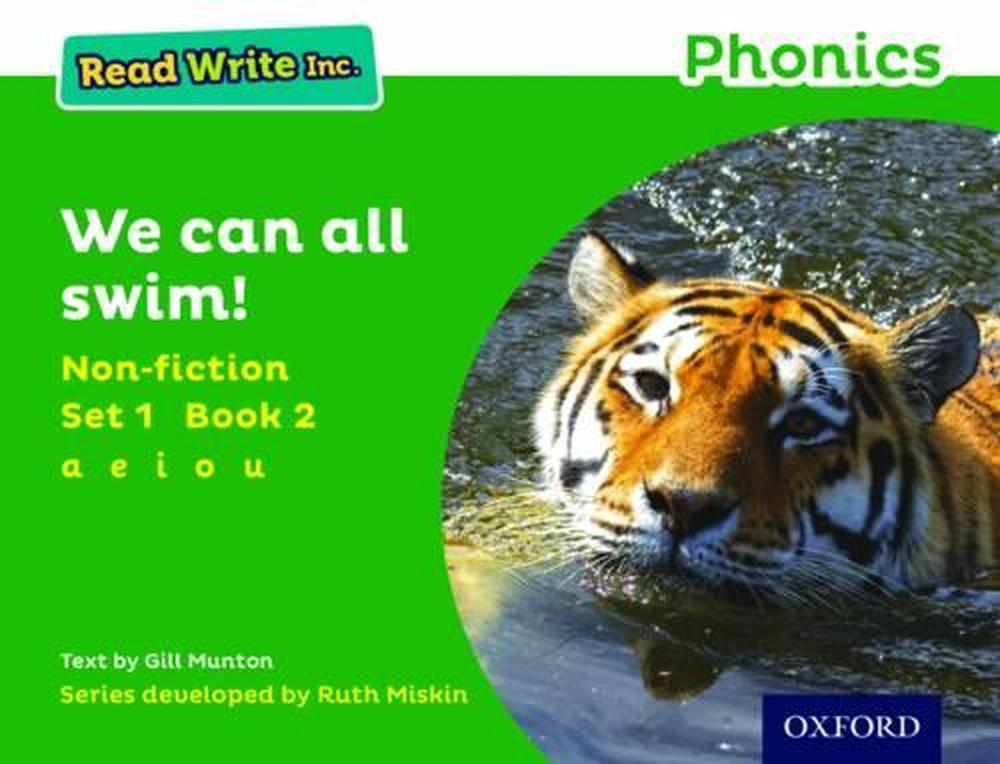 Read Write Inc. Phonics: We Can All Swim! (Green Set 1 Non-fiction 2 ...