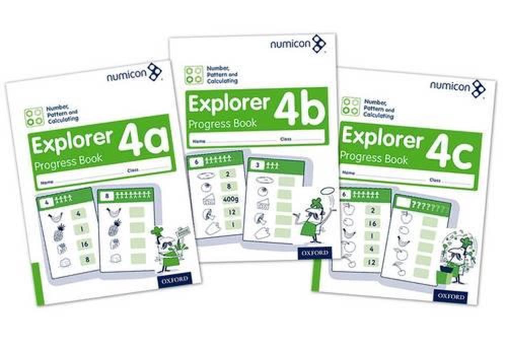 Numicon: Number, Pattern and Calculating 4 Explorer Progress Books ABC ...