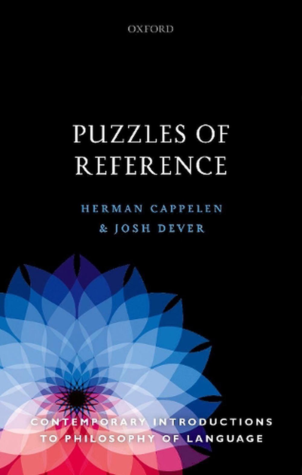 Puzzles of Reference by Herman Cappelen, Paperback, 9780198799849 | Buy ...