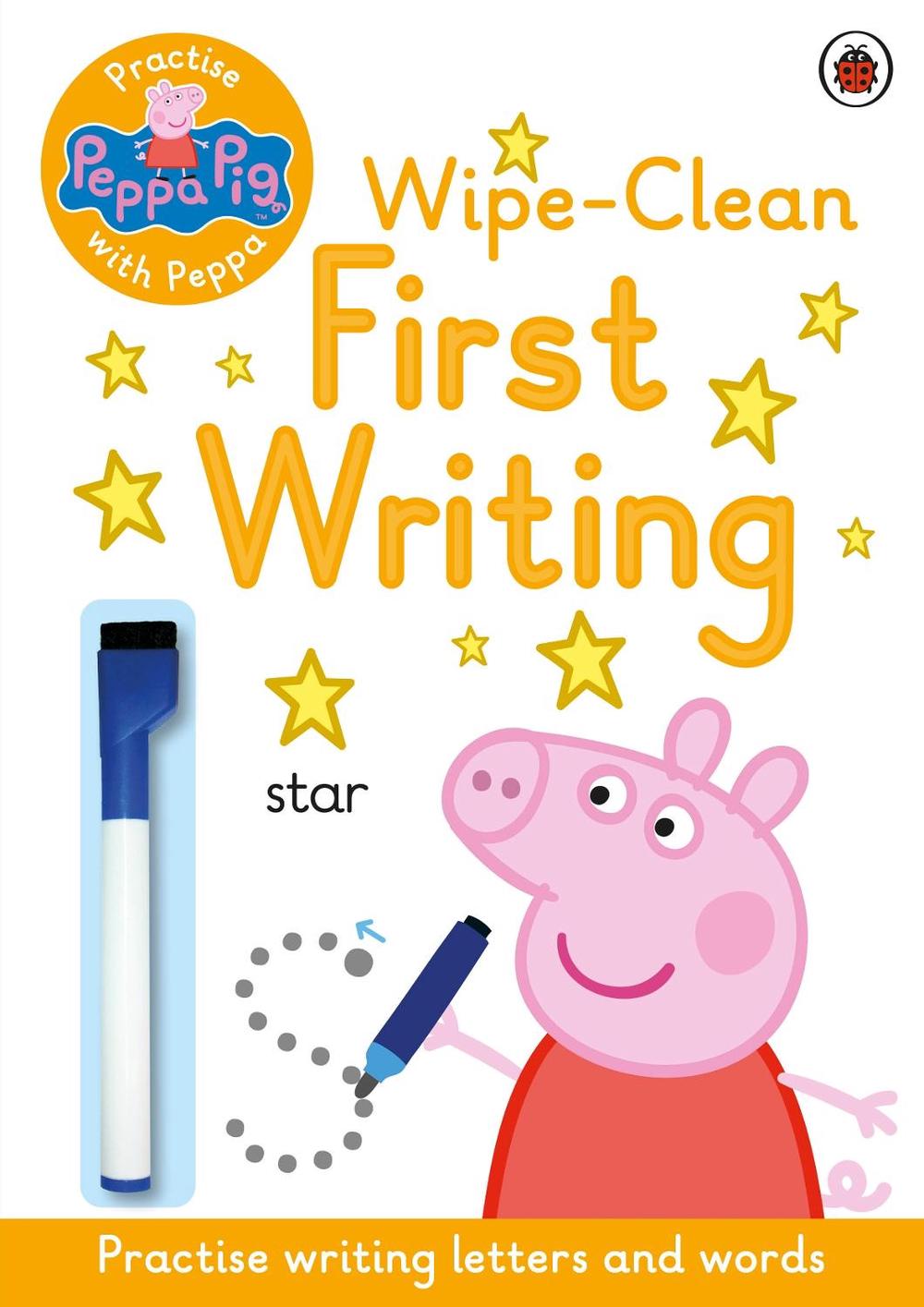 Peppa Pig: Practise with Peppa: Wipe-Clean First Writing by Peppa Pig ...