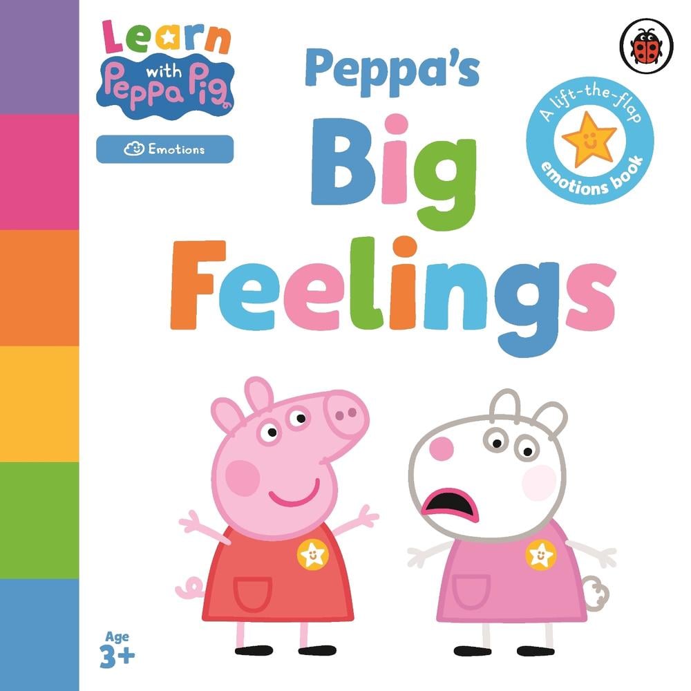 Learn with Peppa: Peppa's Big Feelings by Peppa Pig, Board Book ...