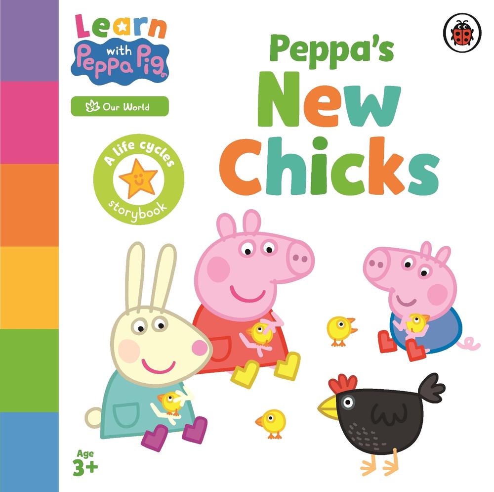 Learn with Peppa: Peppa's New Chicks by Peppa Pig, Board Book ...