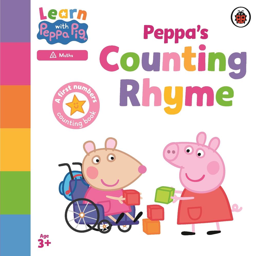 Learn with Peppa: Peppa's Counting Rhyme by Peppa Pig, Board Book ...