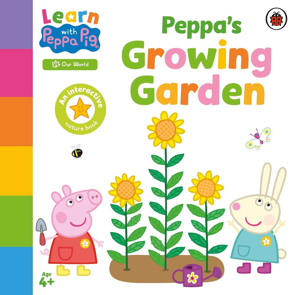 Learn with Peppa: Peppa’s Growing Garden by Peppa Pig, Board Book ...