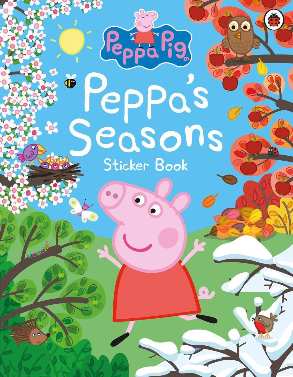 Peppa Pig: Peppa's Seasons Sticker Book by Peppa Pig, Paperback ...