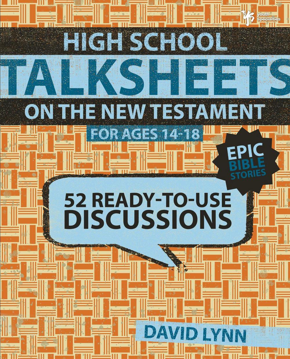 High School TalkSheets on the New Testament, Epic Bible Stories by ...