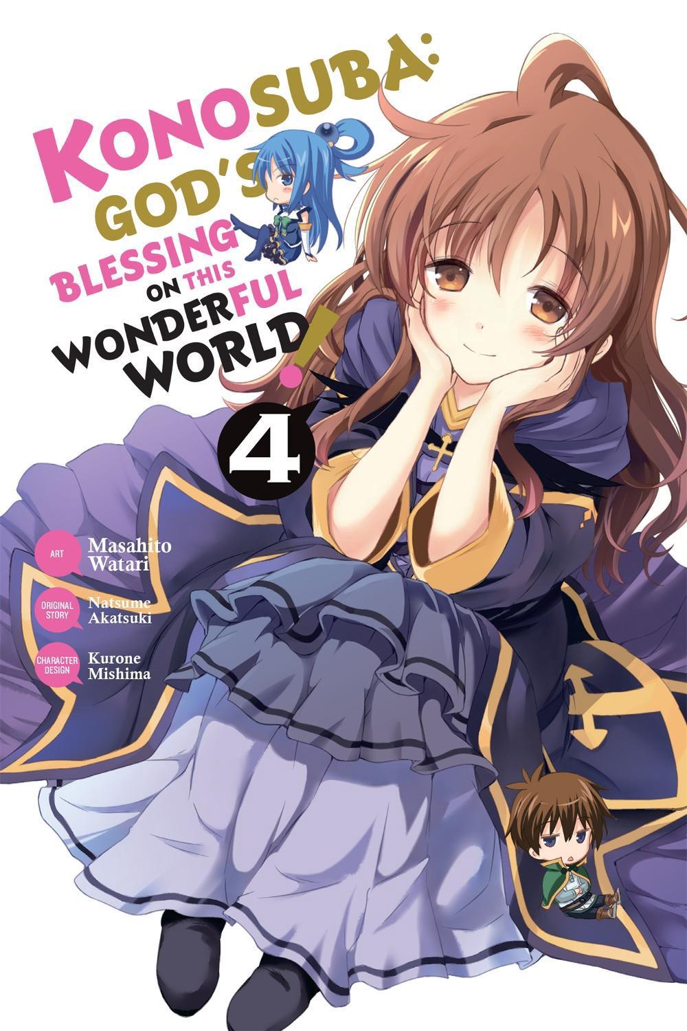 Konosuba: God's Blessing on This Wonderful World!, Vol. 4 (Manga) by Natsume Akatsuki, Paperback ...