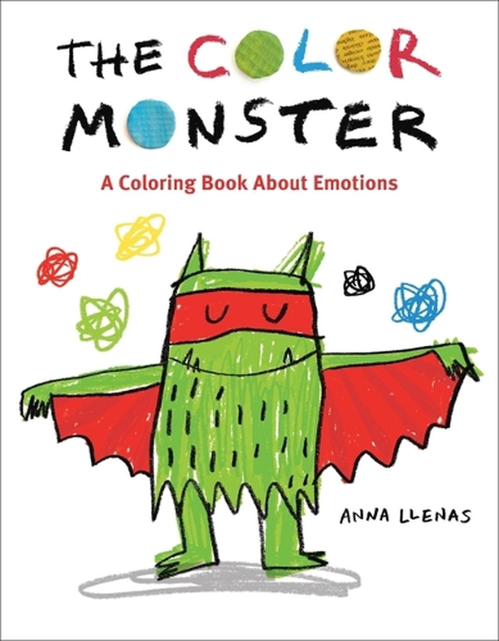 The Color Monster: A Coloring Book about Emotions by Anna Llenas ...