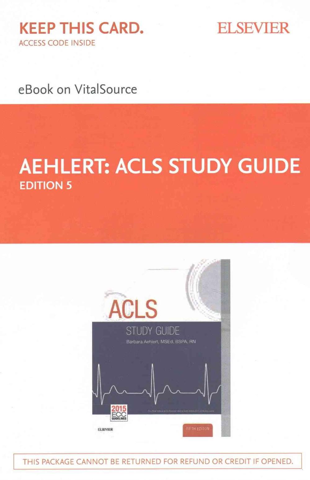 ACLS Study Guide - Elsevier eBook on Vitalsource (Retail Access Card ...