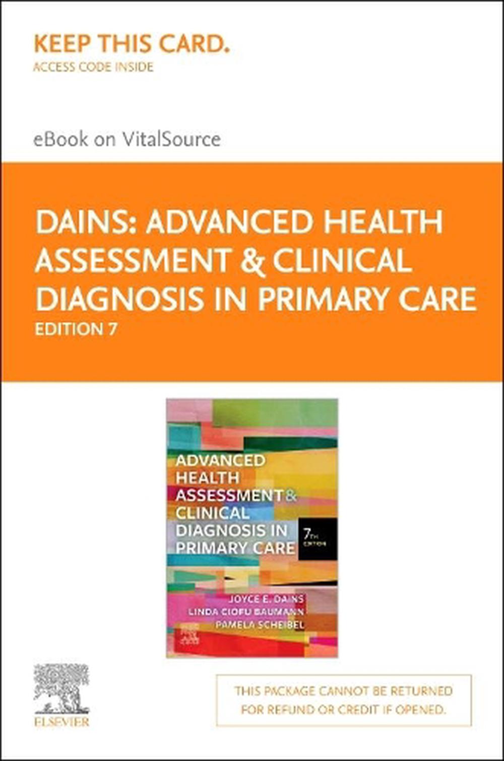 Advanced Health Assessment & Clinical Diagnosis in Primary Care ...