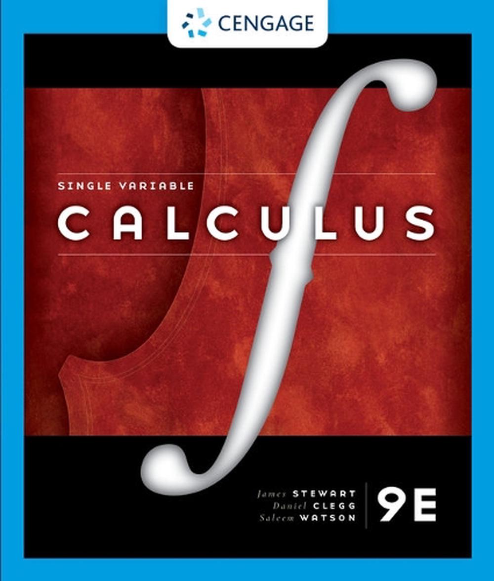 Single Variable Calculus, 9th Edition by James Stewart, Hardcover, 9780357042915 | Buy online at ...