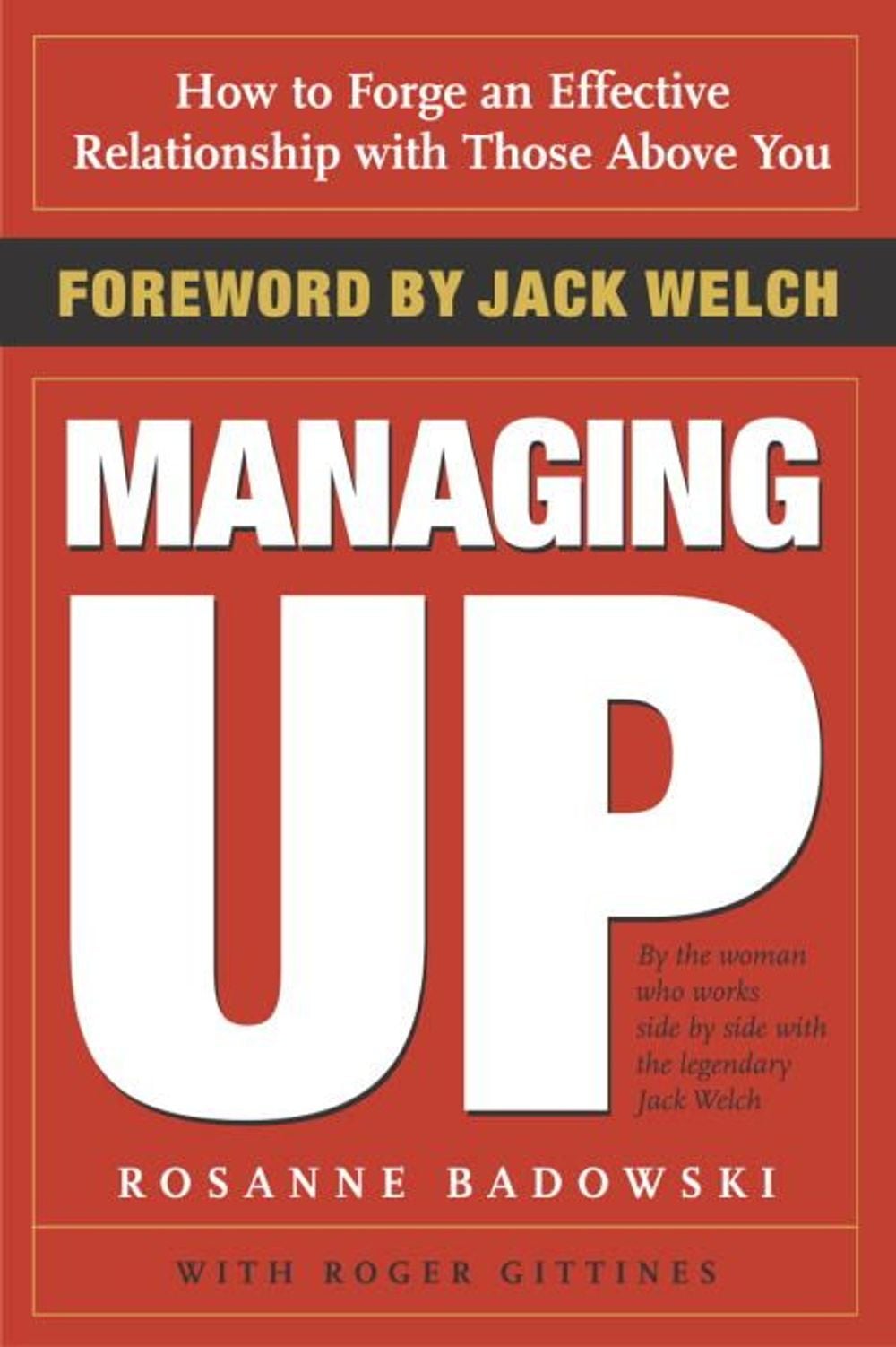 Managing Up by Rosanne Badowski, Paperback, 9780385507738 | Buy online ...