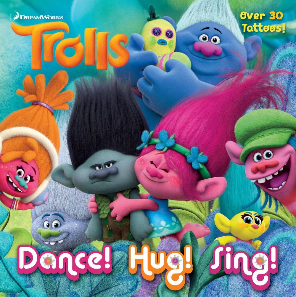 Trolls Deluxe Pictureback with Tattoos (DreamWorks Trolls) by Random ...
