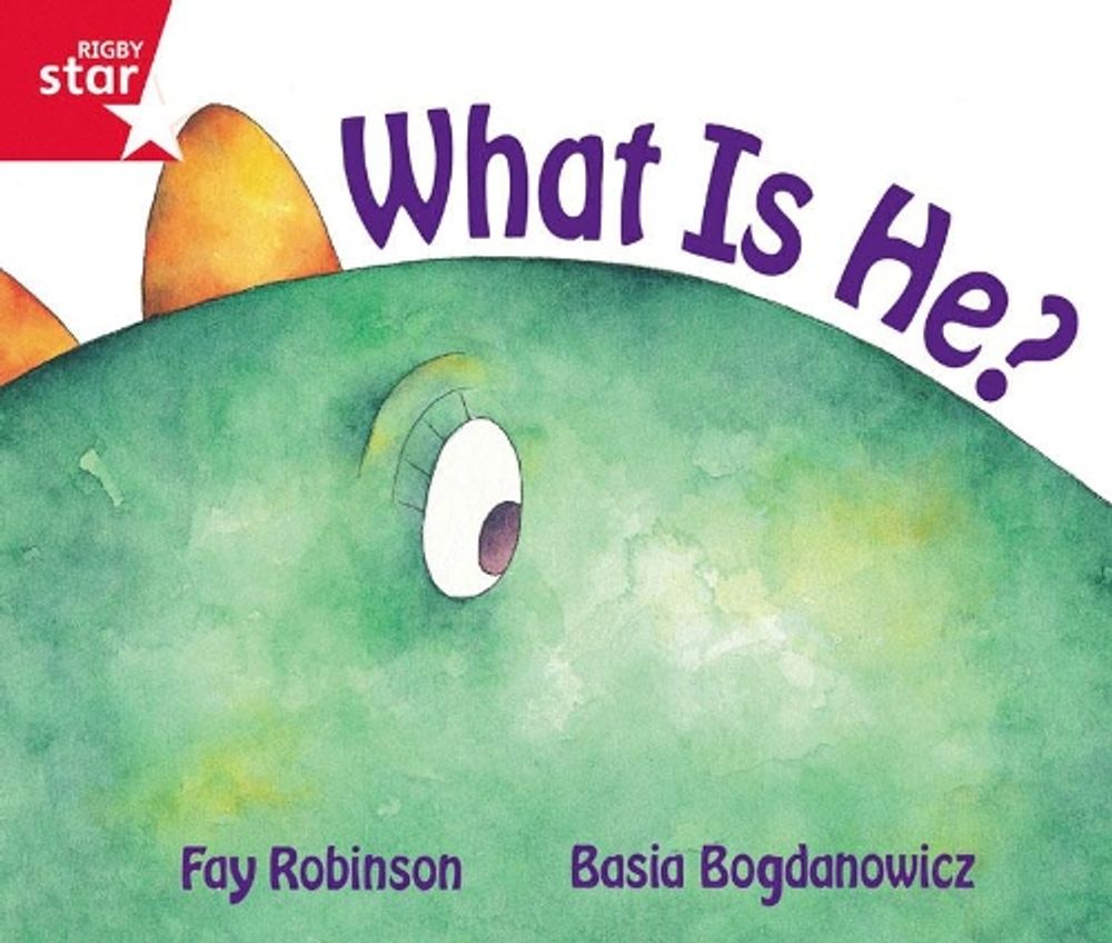 Rigby Star Guided Reception Red Level: What is He? Pupil Book (single ...