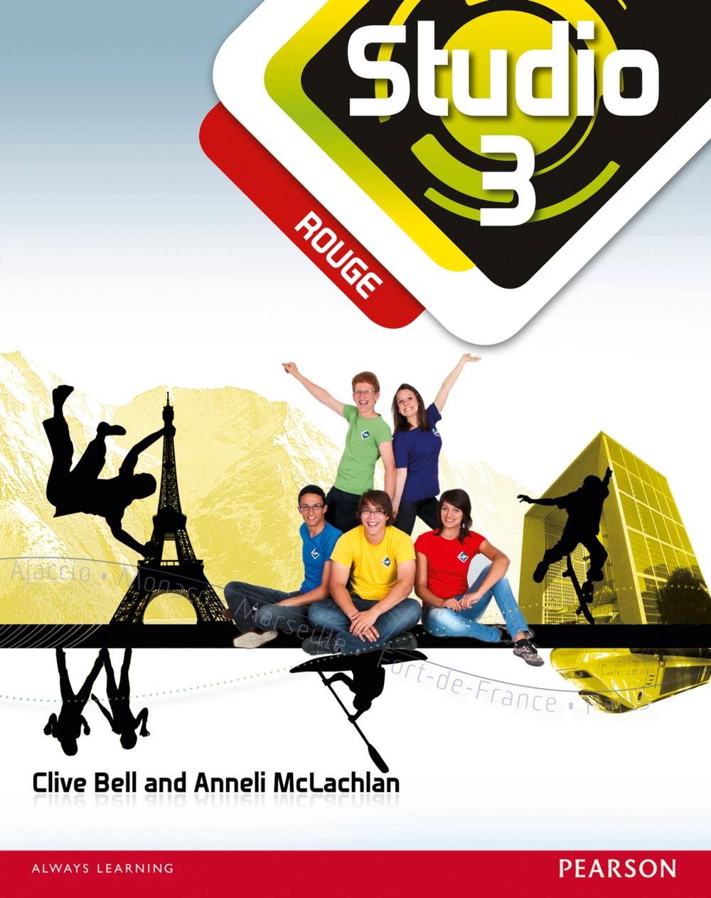 Studio 3 rouge Pupil Book (11-14 French), 1 Edition by Clive Bell ...