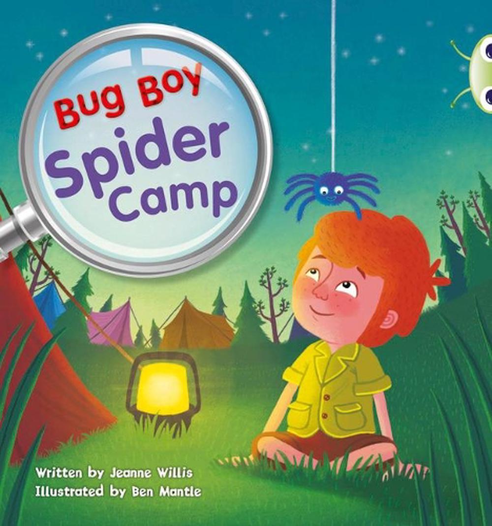 Bug Club Yellow C/1C Bug Boy: Spider Camp by Jeanne Willis, Paperback ...