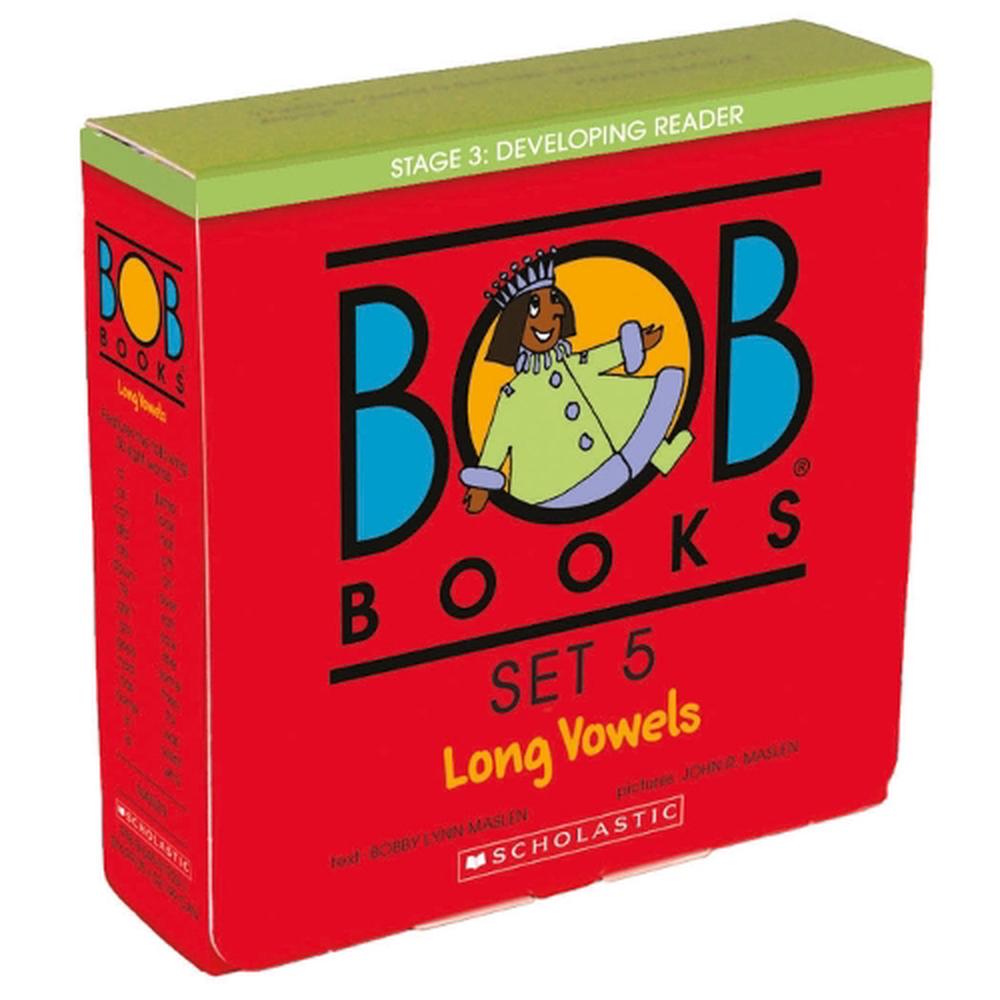 Bob Books: Long Vowels (8 Books) (Stage 3: Developing Readers) by Bobby ...