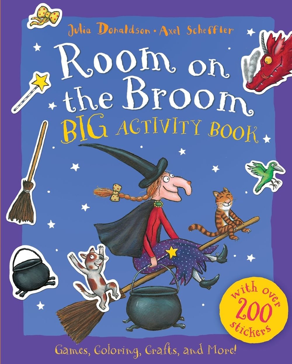 Room on the Broom Big Activity Book by Julia Donaldson, Paperback ...