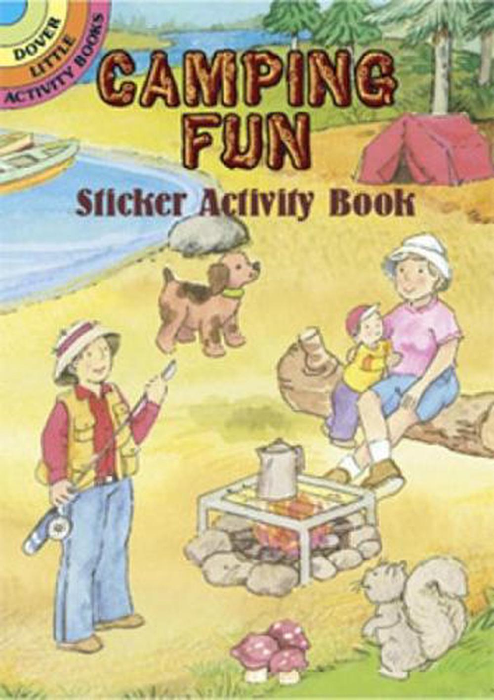 Camping Fun Sticker Activity Book by Cathy Beylon, Paperback ...