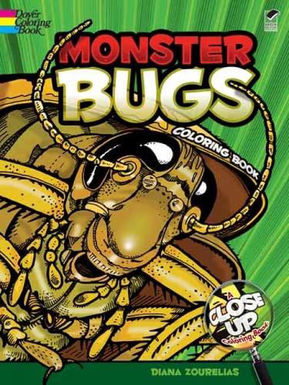 Monster Bugs Coloring Book by Diana Zourelias, Paperback, 9780486476735 ...
