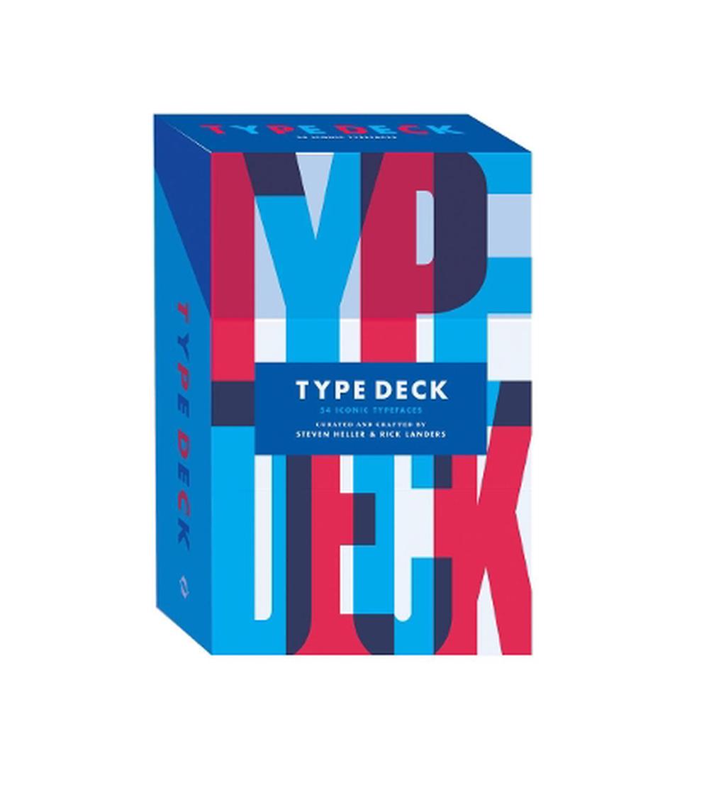 Type Deck: A Collection of Iconic Typefaces | Buy online at The Nile