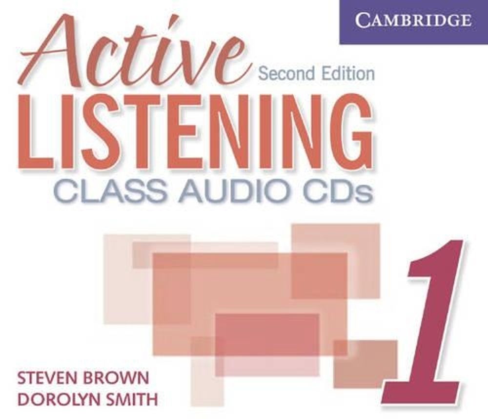 Active Listening 1 Class Audio CDs by Steve Brown, CD, 9780521678155 ...