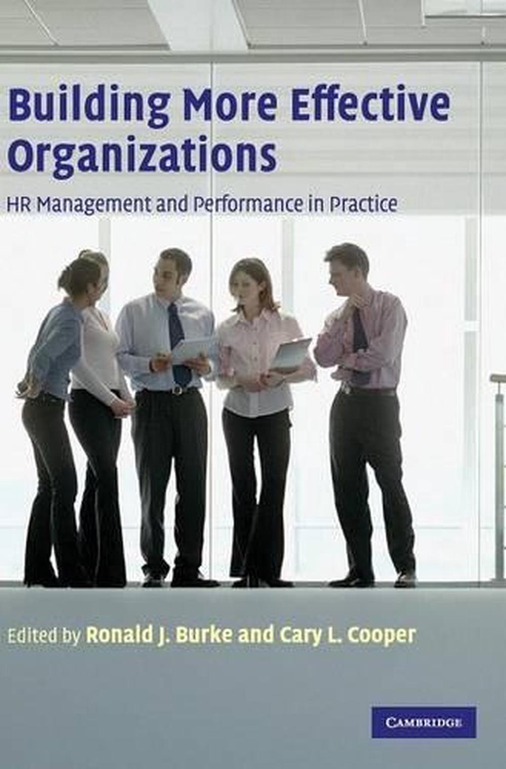 Building More Effective Organizations by Ronald J. Burke, Hardcover ...