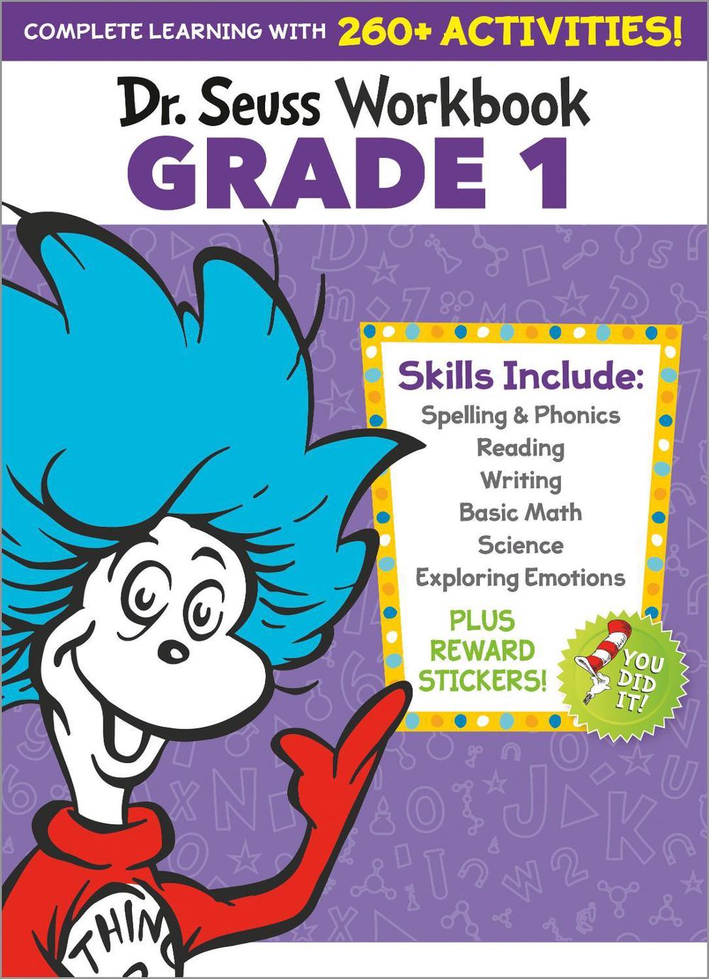 Dr. Seuss Workbook: Grade 1 by Dr. Seuss, Paperback, 9780525572213 ...
